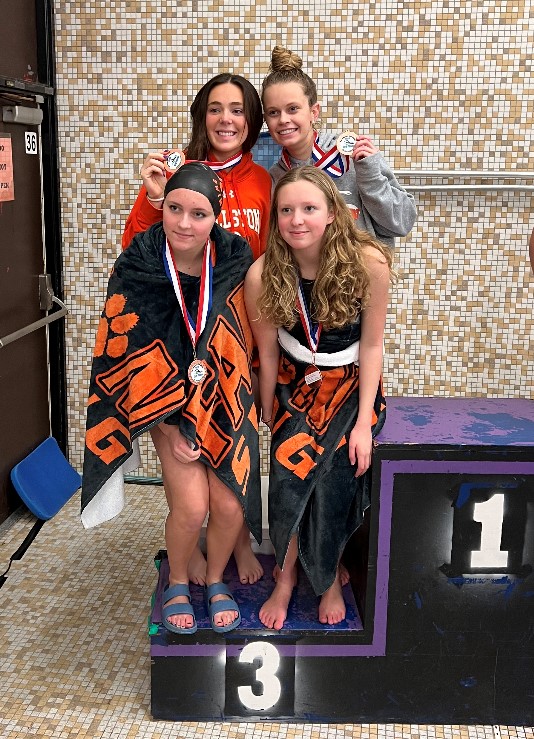 Girls swim wins Counties, AGAIN – The Print